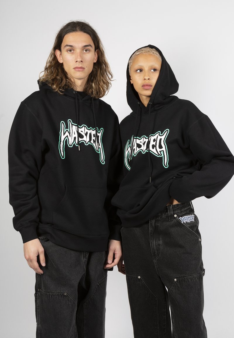 Wasted Paris HOODIE STING UNISEX - Sweat à capuche - black/noir ...