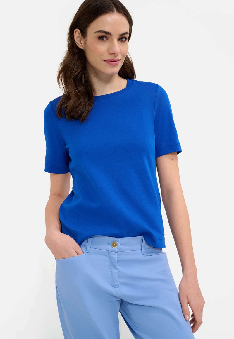 BRAX STYLE CIRA - T-shirt basic - inked blue/blauw - Zalando.nl