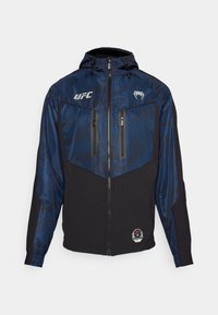 Venum UFC FIGHT WEEK MENS HOODIES - Giacca sportiva - blue/blu scuro ...