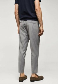 Mango MILANO - Chino - mottled light grey/hellgrau-meliert - Zalando.ch