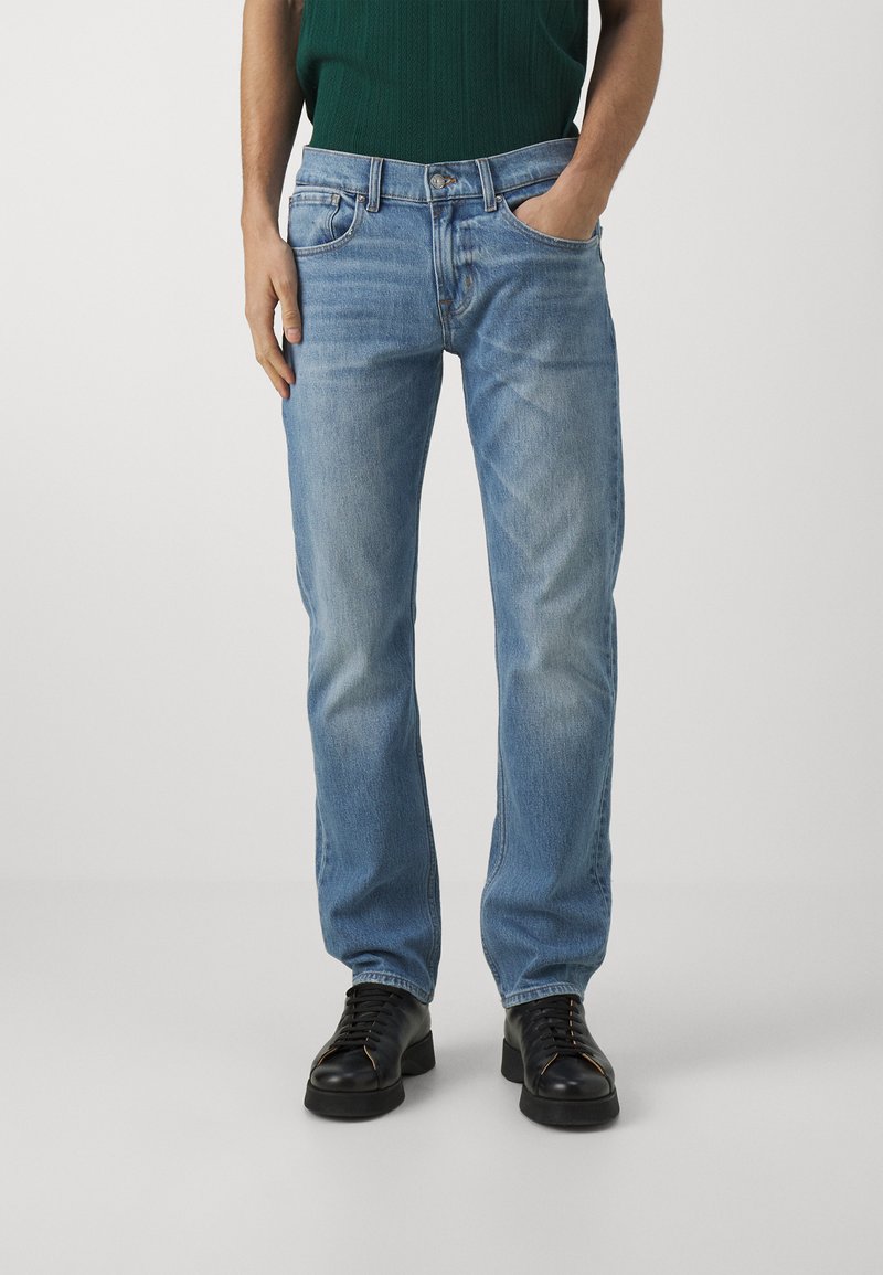 7 for all mankind STEP UP - Jeans Straight Leg - light blue/hellblau ...