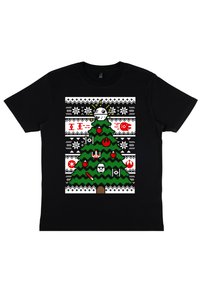 Star Wars STAR WARS GALACTIC TREE - Triko s potiskem - black/černá ...