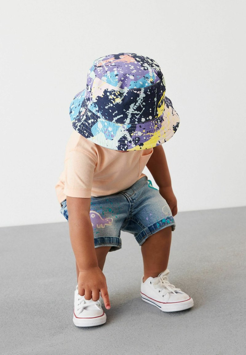 Next PRINTED BUCKET HAT - Hatte - multi splat/blå - Zalando.dk
