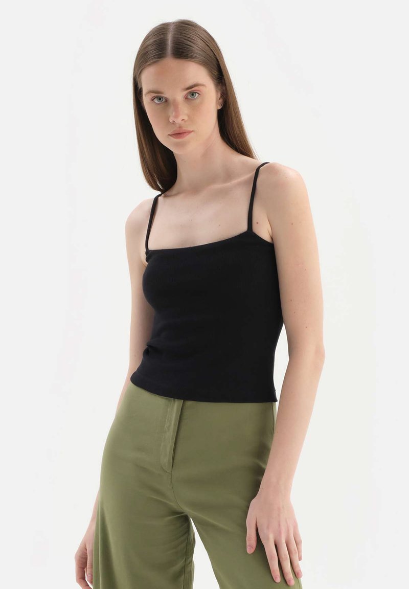 DAGI THIN STRAPS - Top - black - Zalando.de