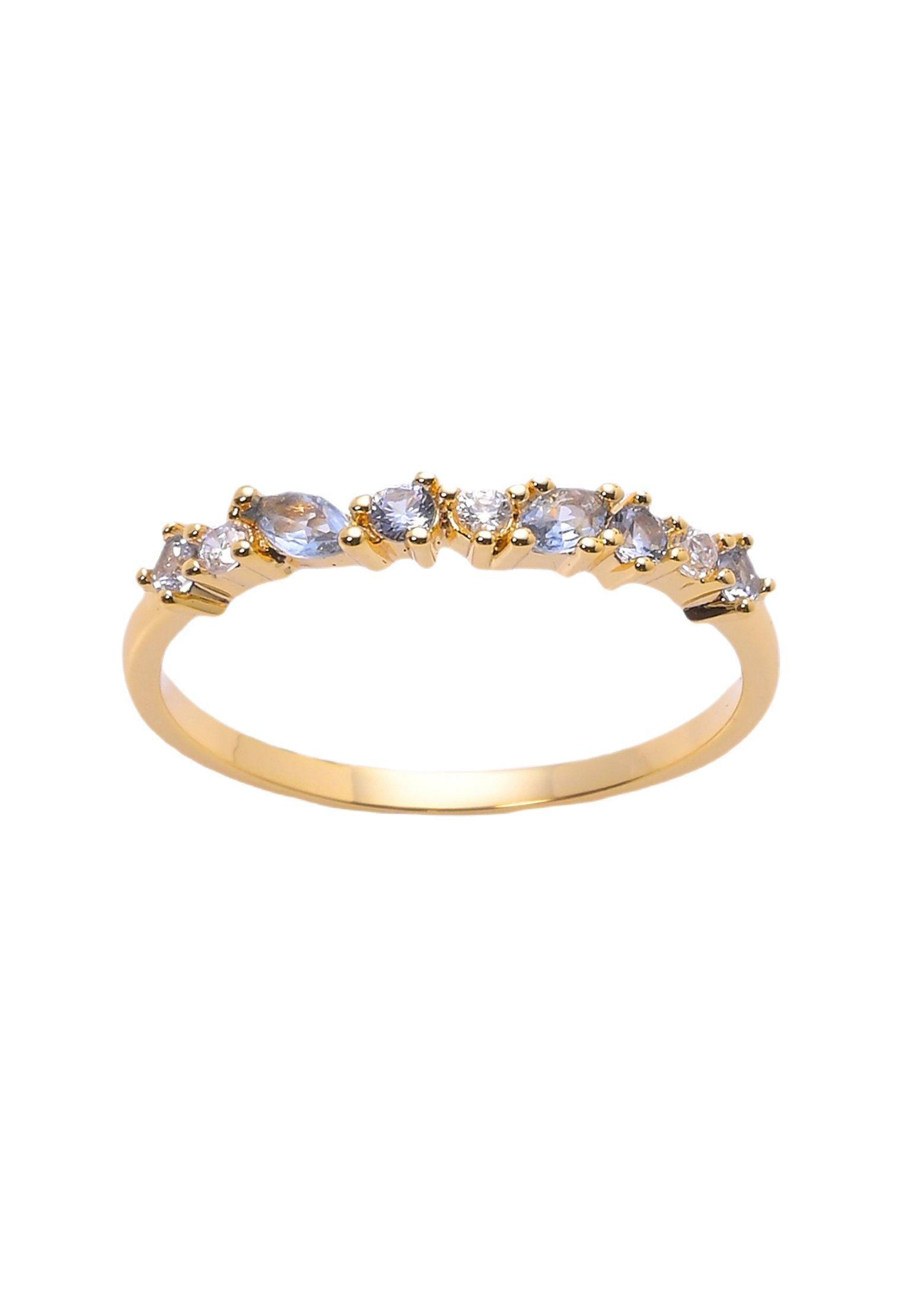 Crystal rings gold store