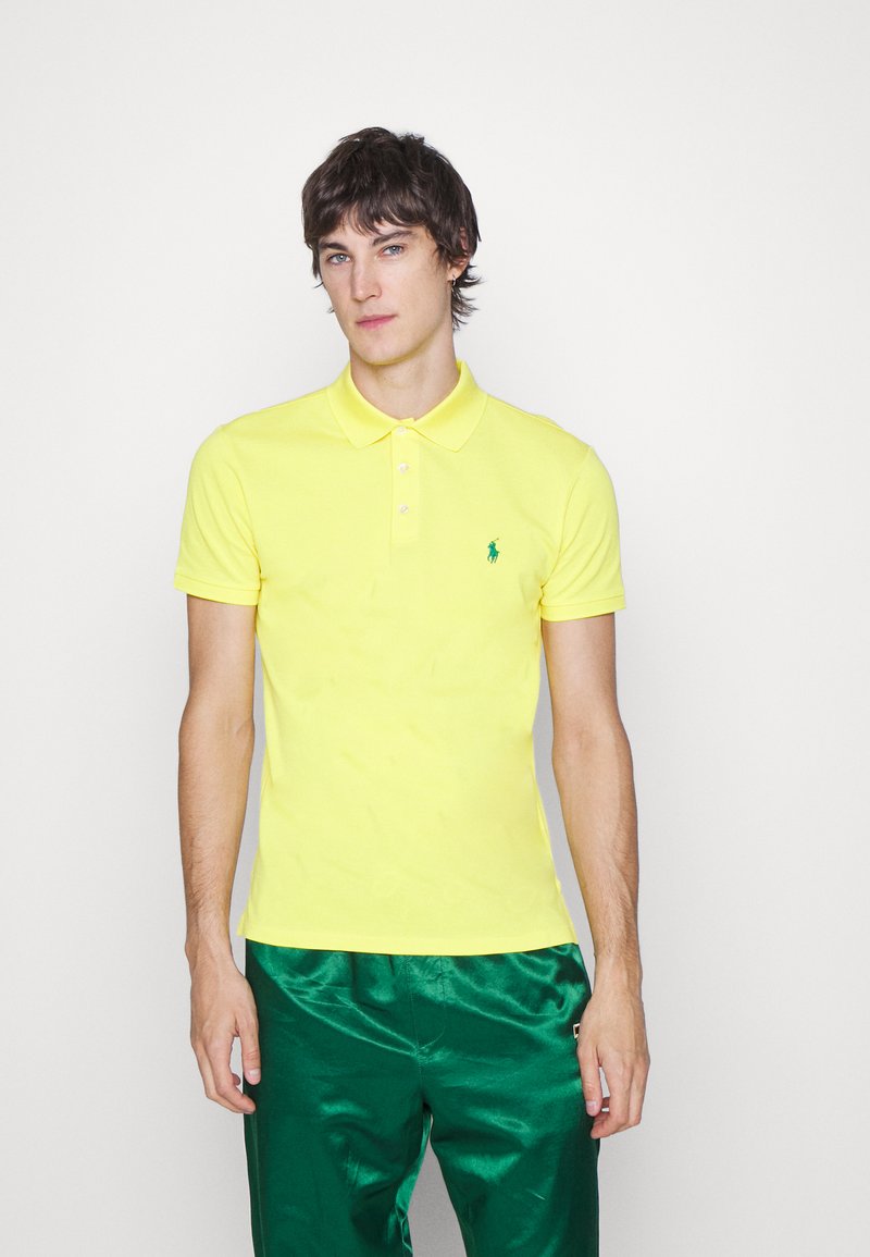 Polo Ralph Lauren SLIM FIT STRETCH MESH POLO SHIRT - Polo - lemon crush/amarillo - Zalando.es