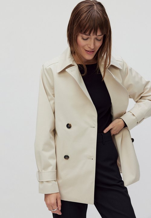 Part Two Pitkä takki - vetiver/khaki - Zalando.fi