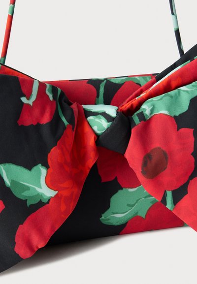 Loeffler Randall VALERIE BOW - Pochette - black/noir - ZALANDO