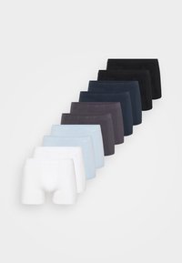 Pier One 10 PACK - Trunks - black/grey/dark grey/light blue/ dark blue ...