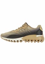K-SWISS TUBES - Zapatillas - black white/marrón - Zalando.es
