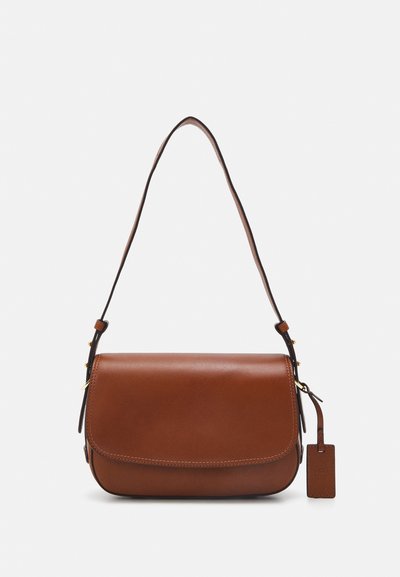 Lauren Ralph Lauren FAUX-LEATHER REVERSIBLE TOTE - Handtas - cuoio/tan ...