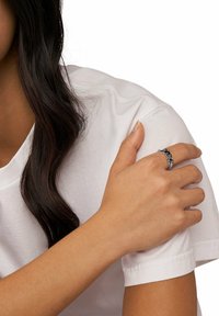 Diesel Ring - silver-coloured/silberfarben - Zalando.at