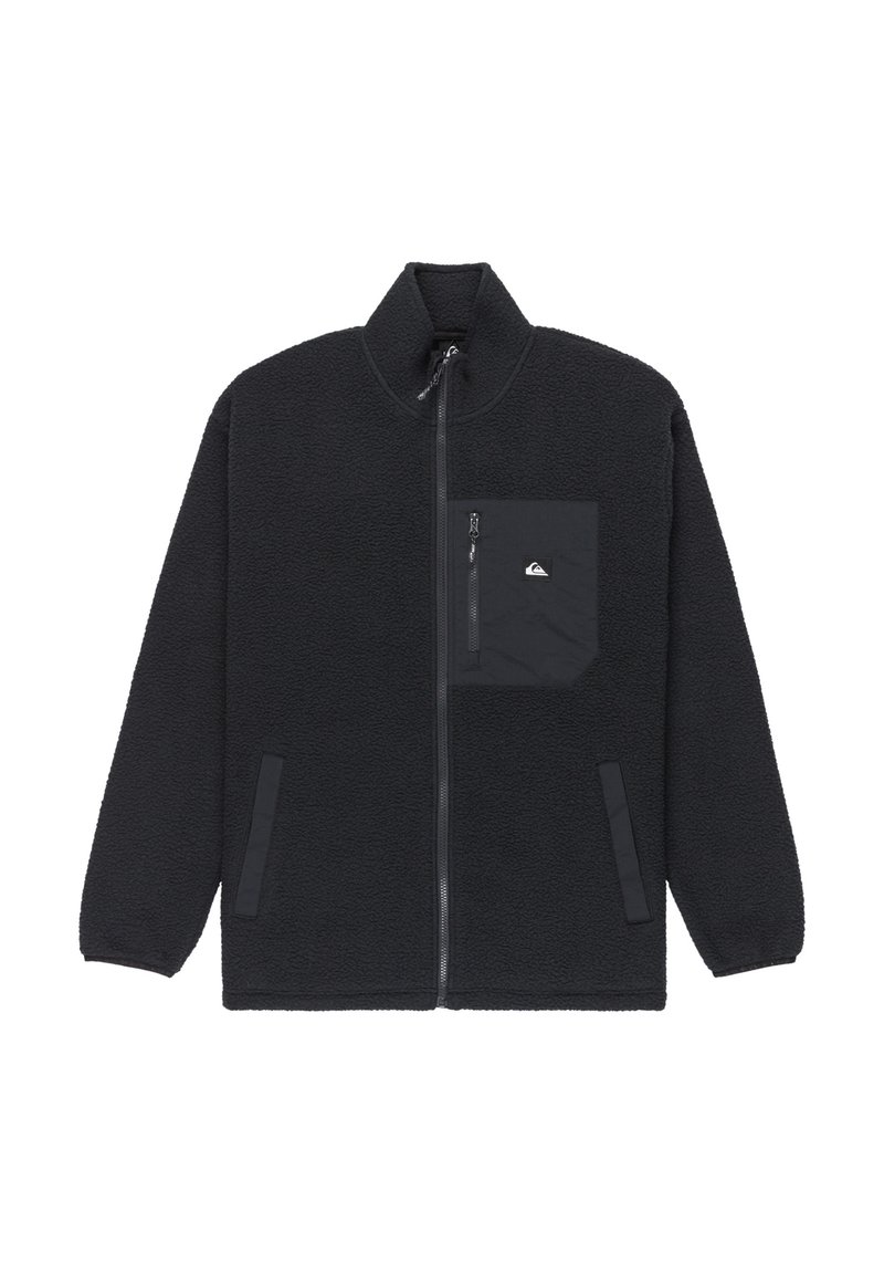 Quiksilver CLEAN COAST - Fleecejacke - black/schwarz - Zalando