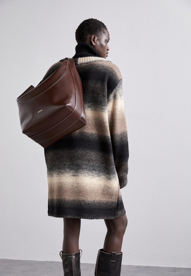 NEOUS PAVO - Tote bag - dark chocolate/dark brown - Zalando.ie