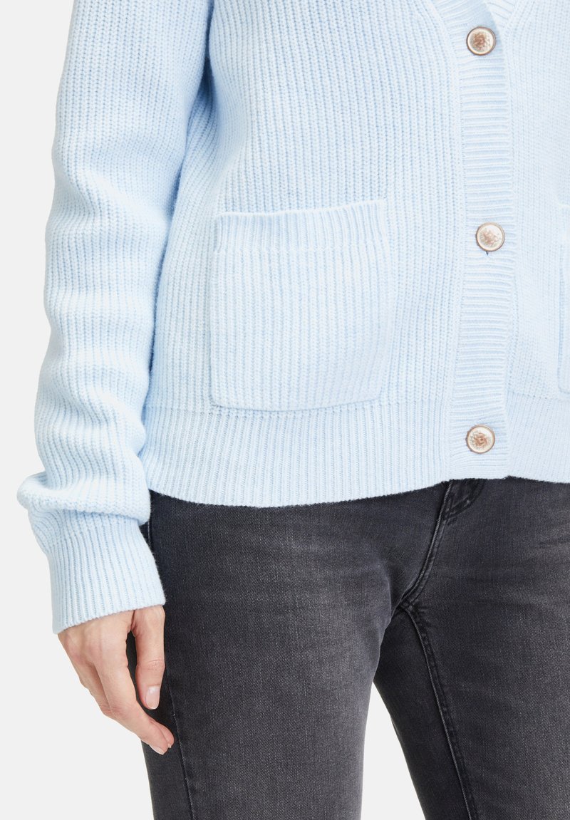 Cartoon MIT V-AUSSCHNITT - Cardigan - light blue melange/blue - Zalando