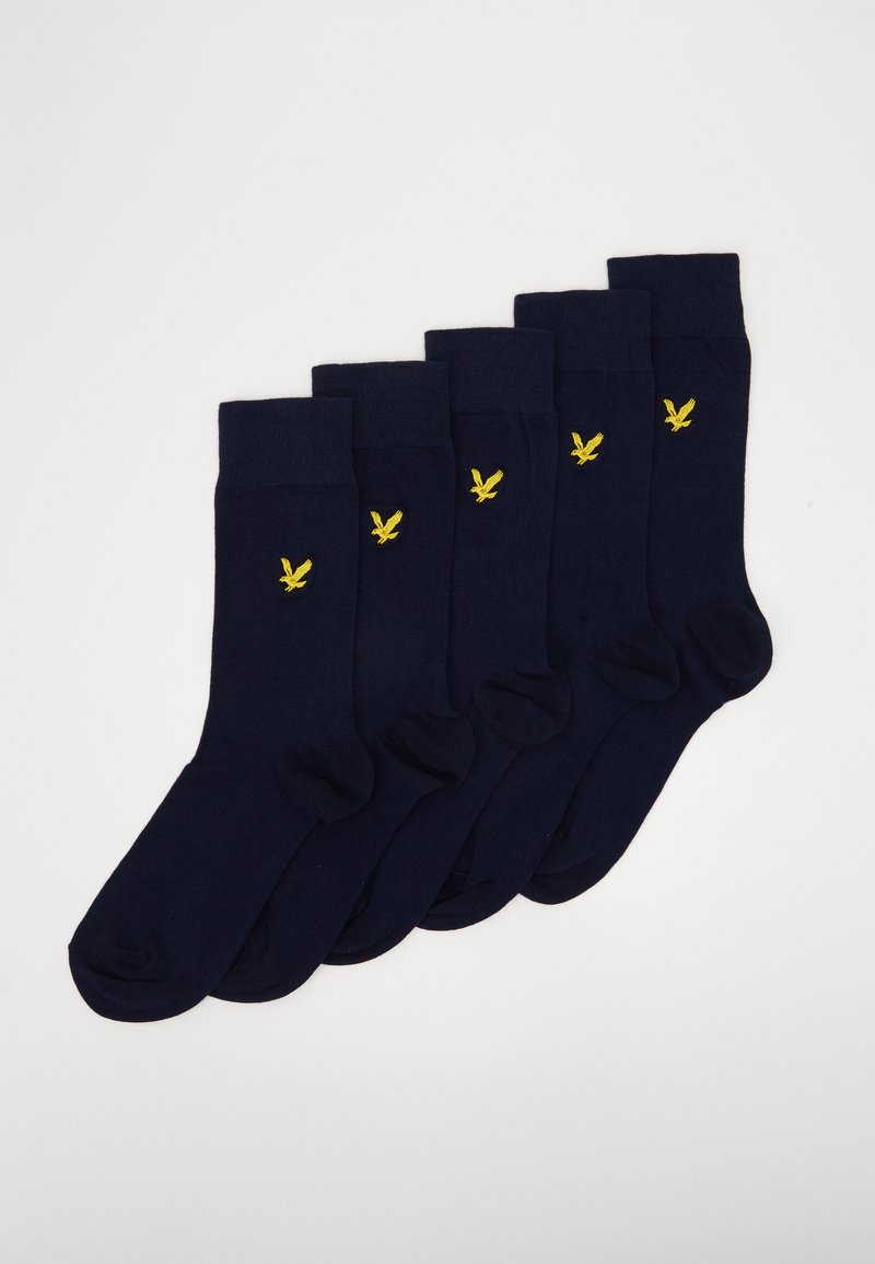 Lyle & Scott LIAM 5 PACK - Socks - peacoat/dark blue - Zalando.co.uk
