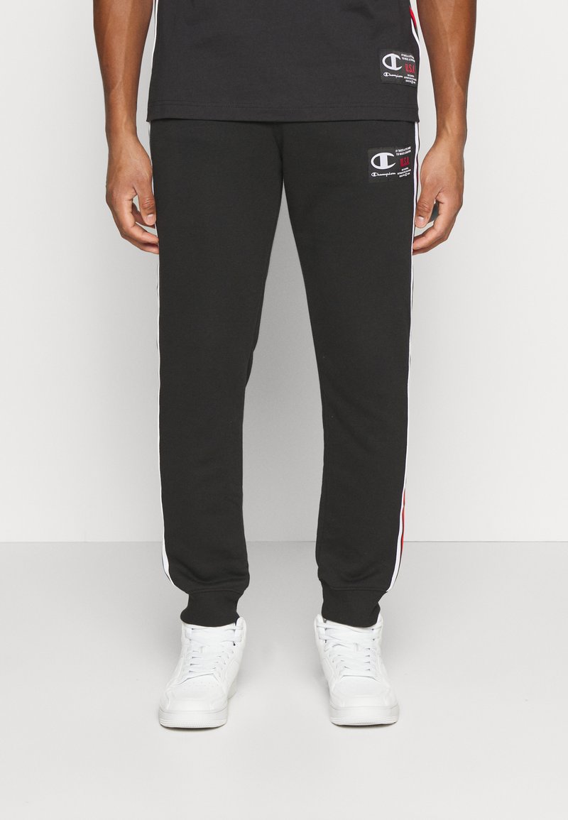 Champion DIVISION 1 CUFF PANTS - Trainingsbroek - black/zwart - Zalando.be