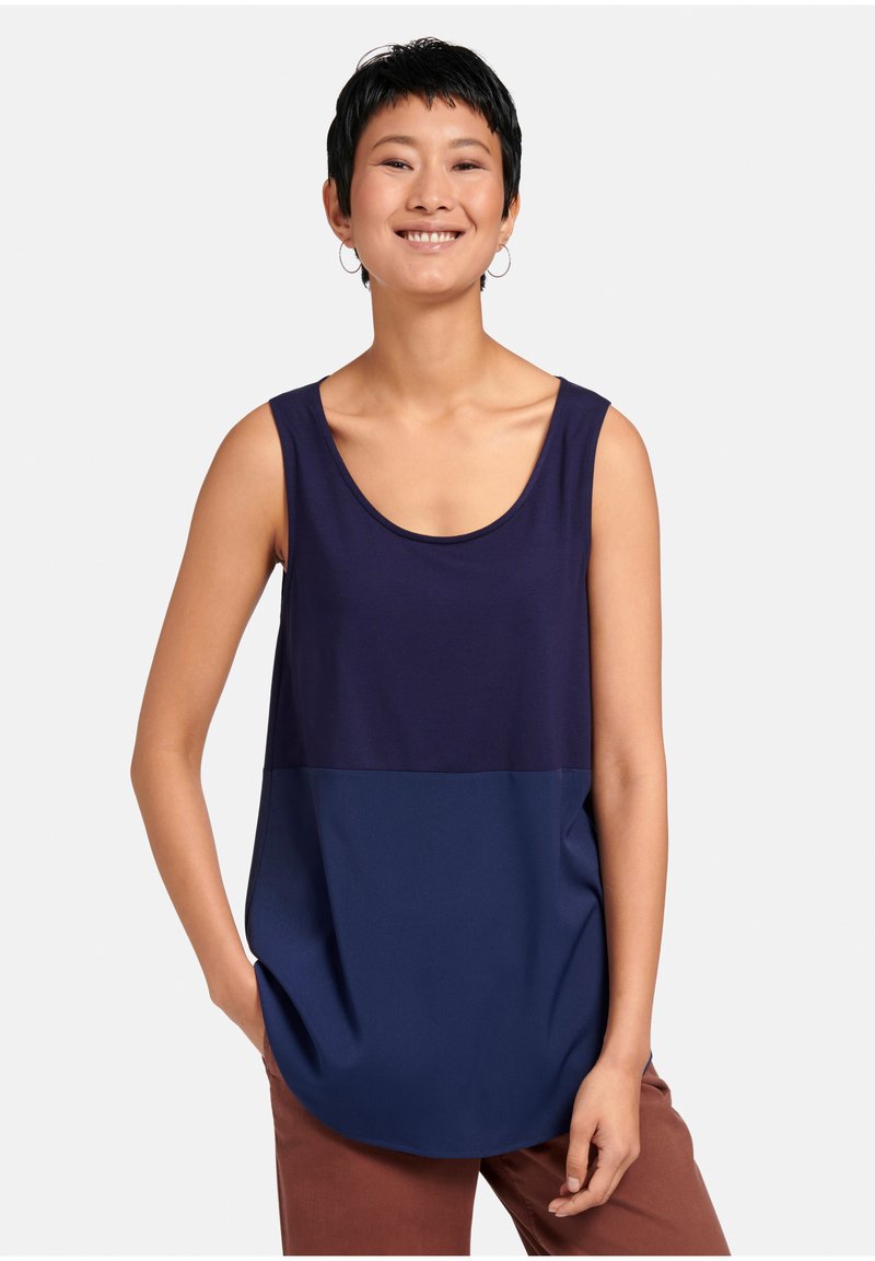 PETER HAHN Top - marine/dunkelblau - Zalando.de