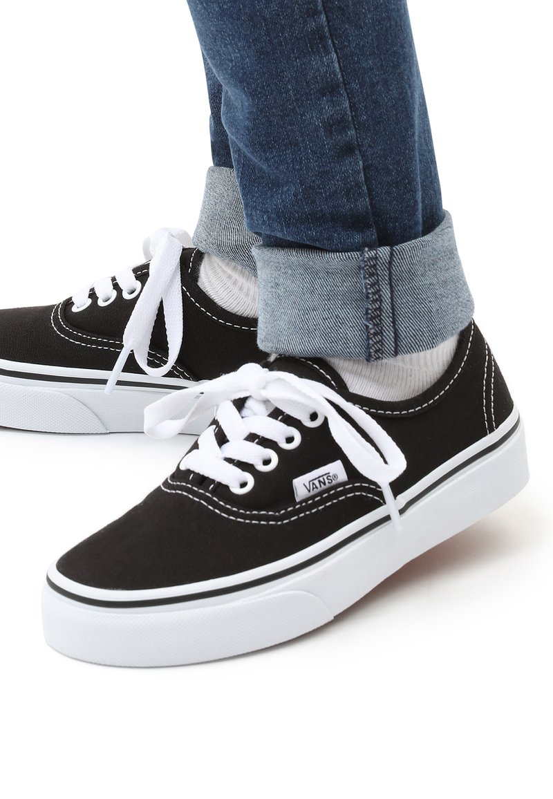 Vans AUTHENTIC - Baskets basses - black true white/noir - ZALANDO.FR