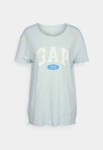 Gap Tall ATHLETIC - T-Shirt print - poolside blue/schwarz - Zalando.at