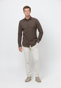 PROFUOMO JAPANESE FABRIC - Chemise - brown/marron - ZALANDO.FR