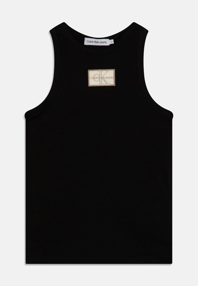 Calvin Klein Jeans Sleeveless Top Black Schwarz Zalando De
