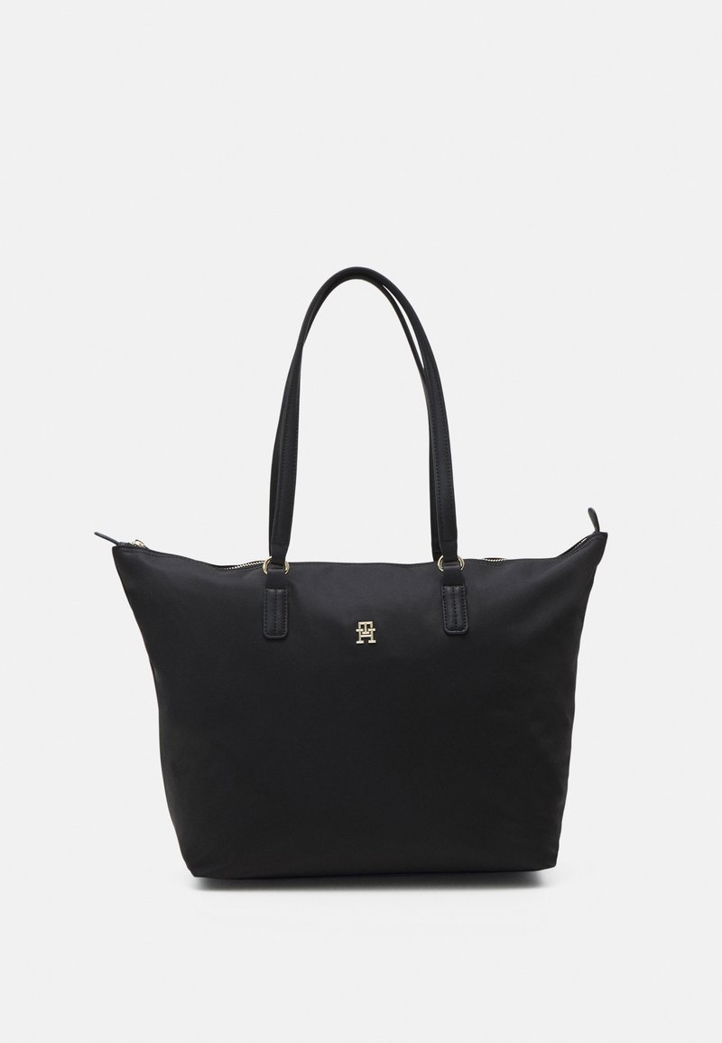 Tommy Hilfiger Poppy Tote Tote Bag Black Zalando De