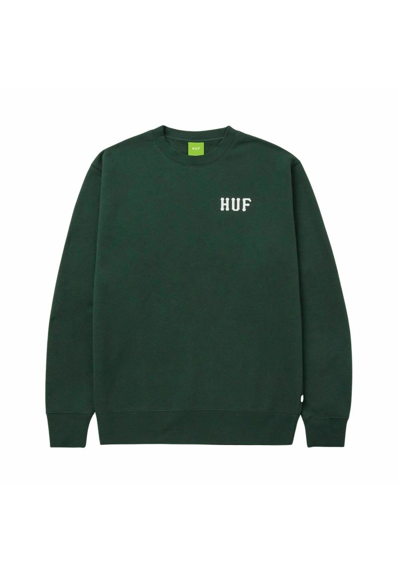HUF ESSENTIALS CLASSIC H CREW - Sweatshirt - verde/grün - Zalando.de