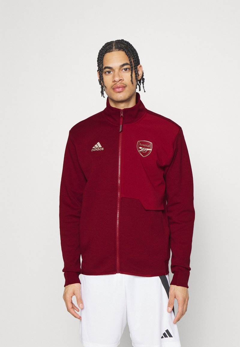 adidas Performance ARSENAL LONDON ANTHEM JACKET - Fanartikel - red/rood ...