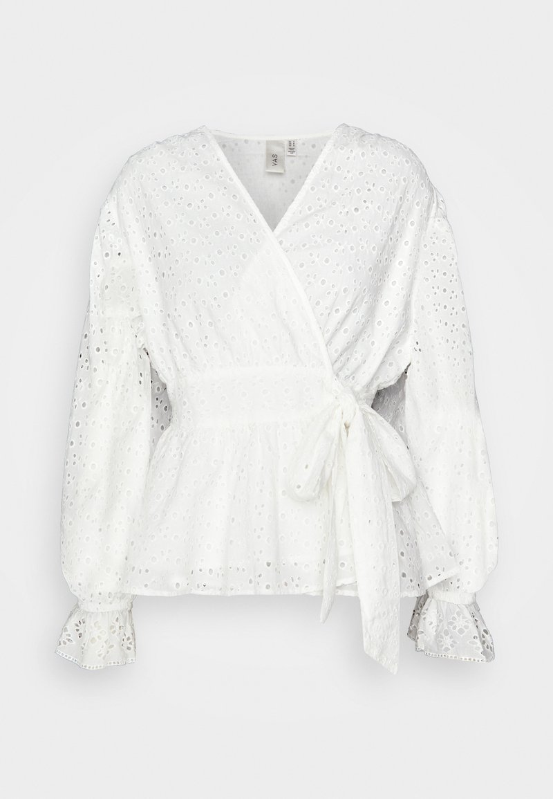 YAS YASOLYRA - Blus - star white/vit - Zalando.se