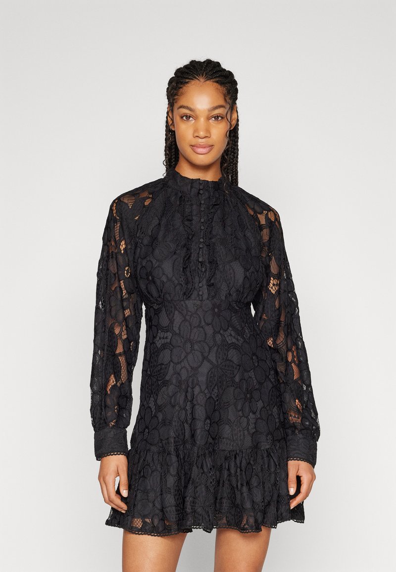 YAS LACE DRESS - Cocktail dress / Party dress - black - Zalando.ie