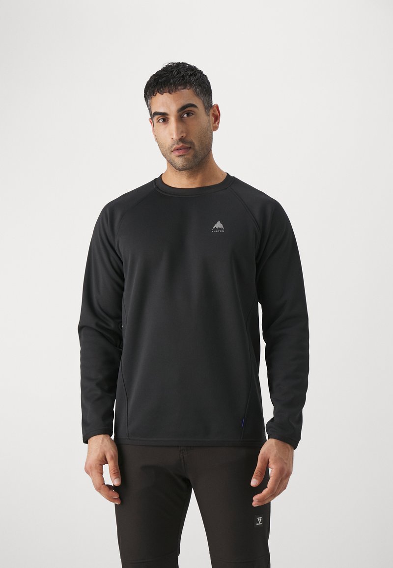 Burton CROWN CREW - Fleece jumper - true black/black - Zalando