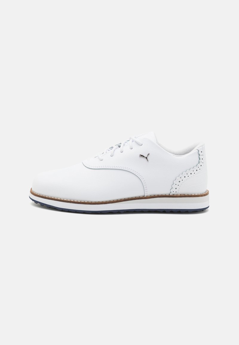 Puma Golf AVANT - Golfschuh - white/deep navy/sand dune/weiß - Zalando.de