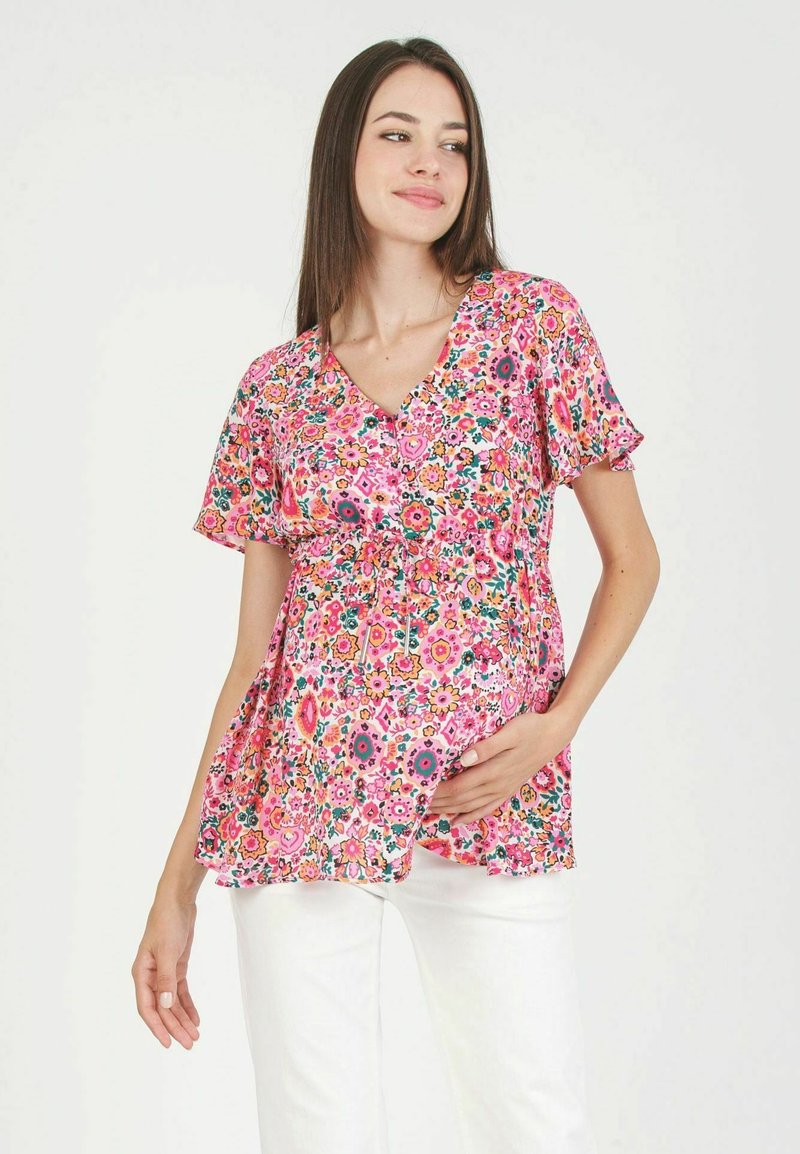 Attesa Maternity SELENE F - Blůza - fuxia/více barev - Zalando.cz