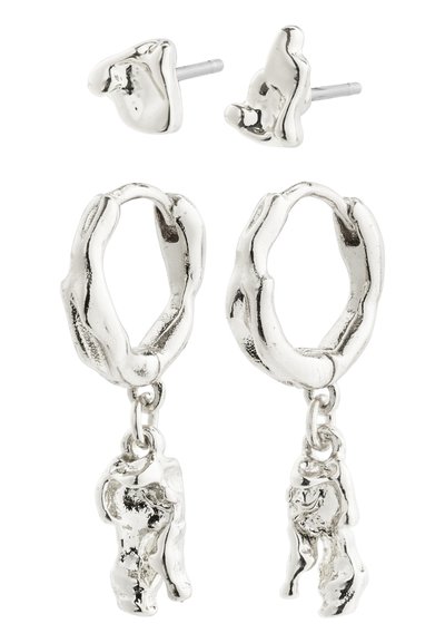 Pilgrim EANNA - Øreringe - silver plated/sølvfarvet - Zalando.dk