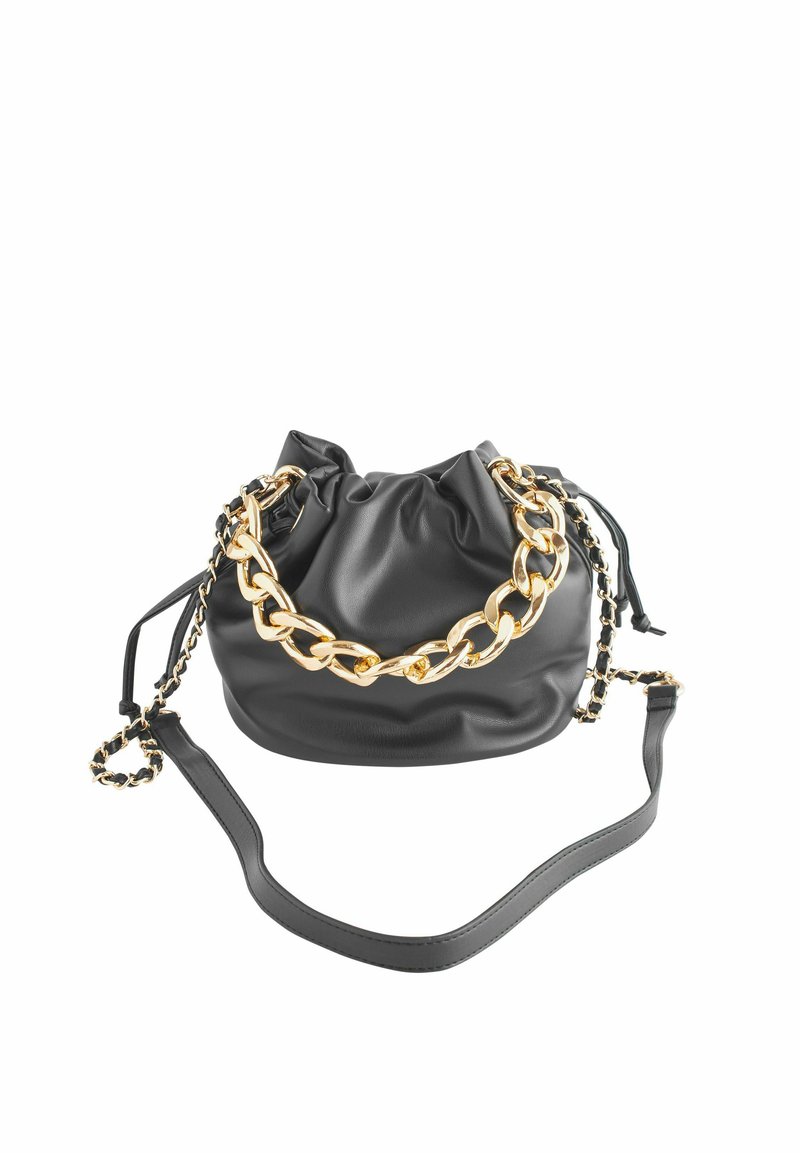 Next CHAIN BUCKET - REGULAR FIT - Cross body bag - black - Zalando