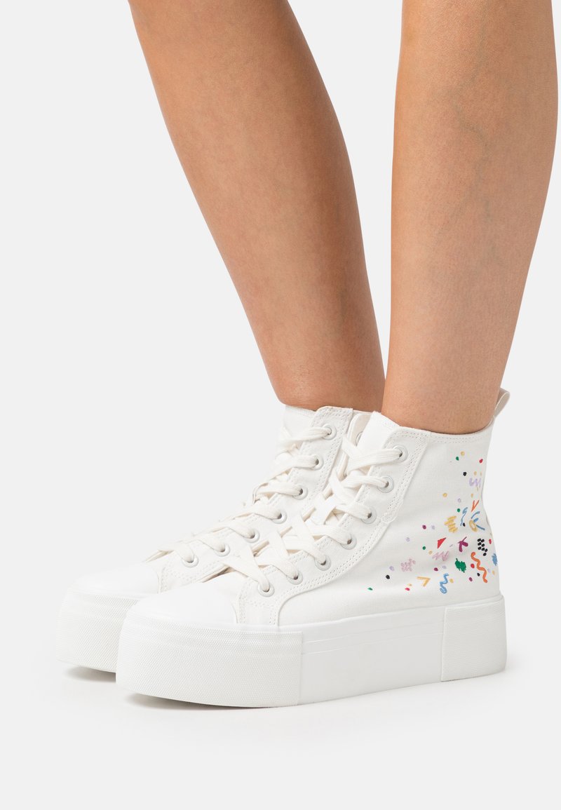 Even&Odd High-top trainers - white - Zalando.co.uk