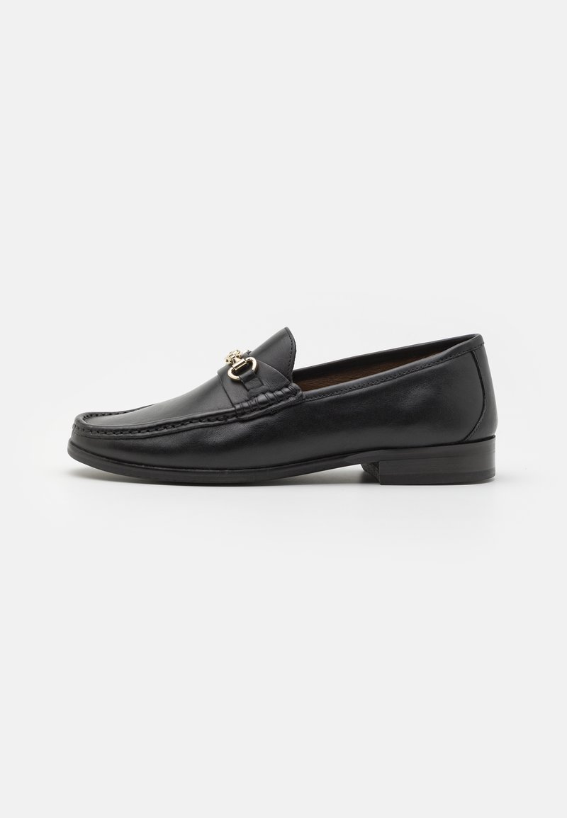 Walk London TINO TRIM LOAFER - Instappers - black/zwart - Zalando.nl