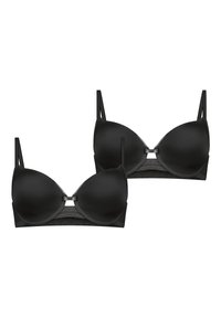 Triumph 2-PACK BEAUTY-FULL ESSENTIAL - T-Shirt BH - black/schwarz ...