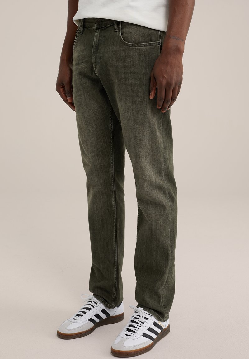 WE Fashion RIDGE - Straight leg jeans - grey/grijs - Zalando.nl