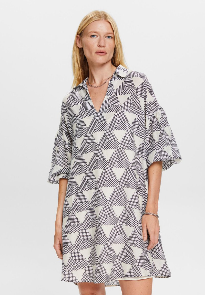 Esprit CREP - Day dress - dark blue - Zalando.ie