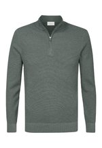 PROFUOMO HALFZIP PULLOVER - Pullover - green/vert - ZALANDO.FR