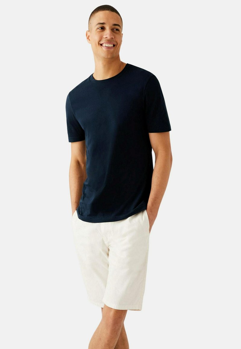 Marks & Spencer 3 PACK CREW NECK - T-shirt basic - navy mix/multicolore ...