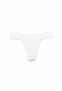 Intimissimi FLOWER PAISLEY BRASILIAN - String - weiß white/vit - Zalando.se
