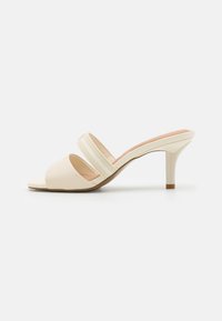 Tommy Hilfiger SPORTY MULE - Heeled mules - calico/off-white - Zalando
