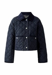 Oui Light jacket - darkblue/dark blue - Zalando