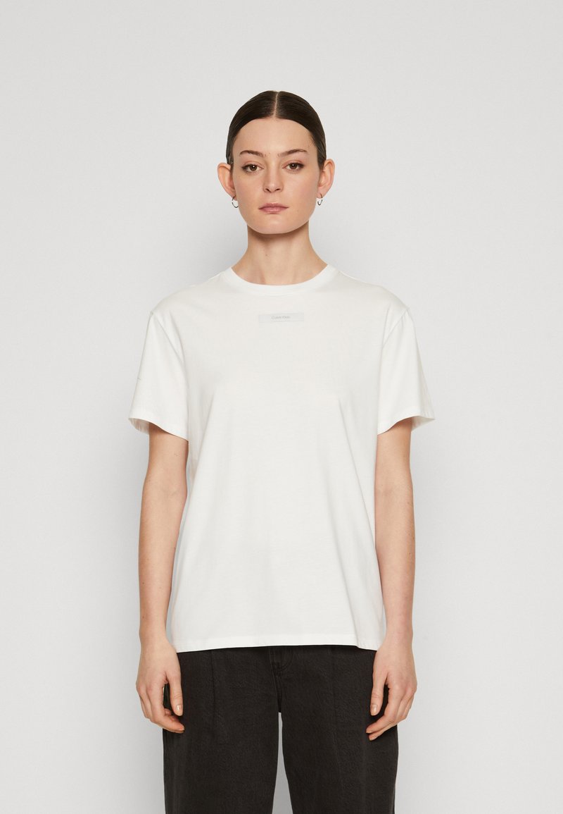 Calvin Klein MICRO LOGO - Basic T-shirt - bright white/white - Zalando.de
