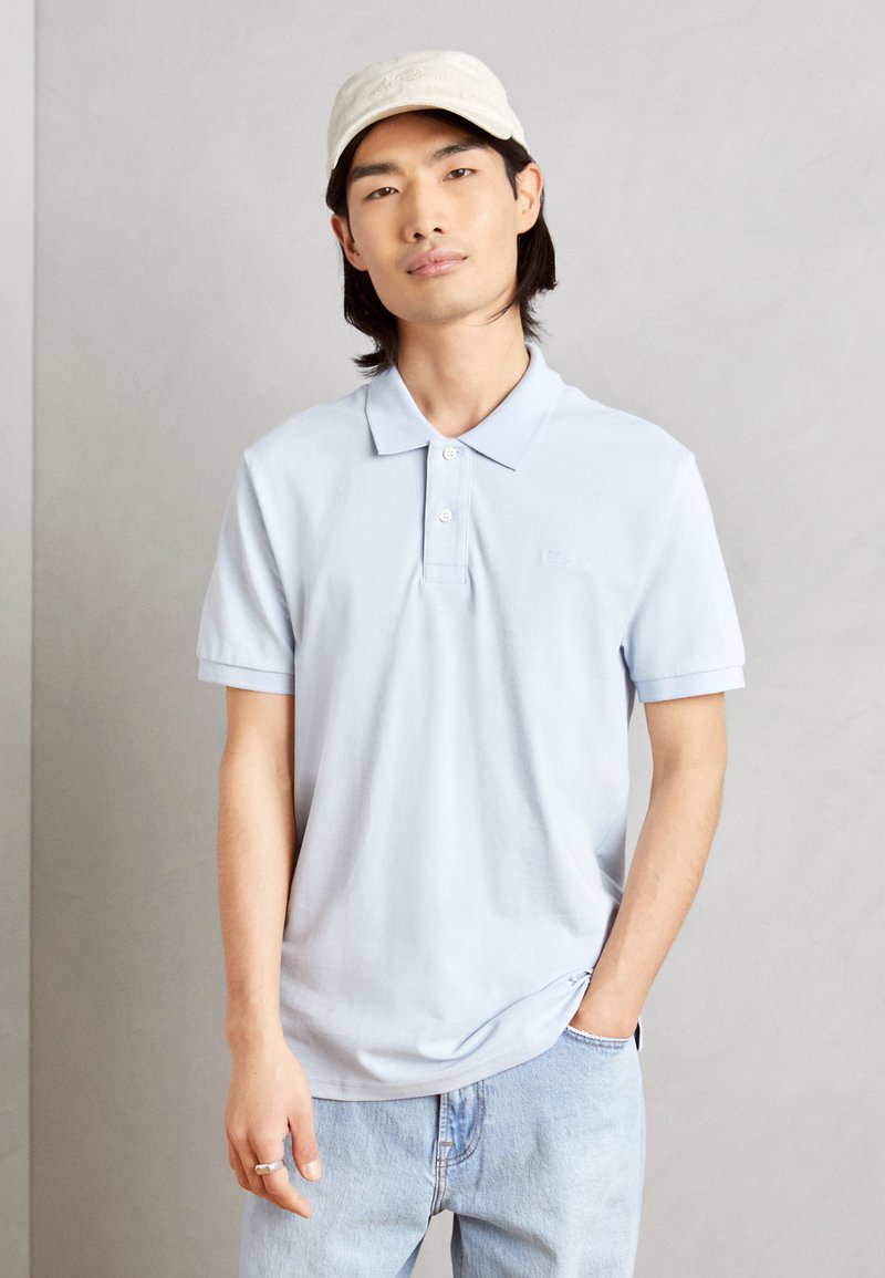 Esprit SOLID - Piké - light blue/ljusblå - Zalando.se