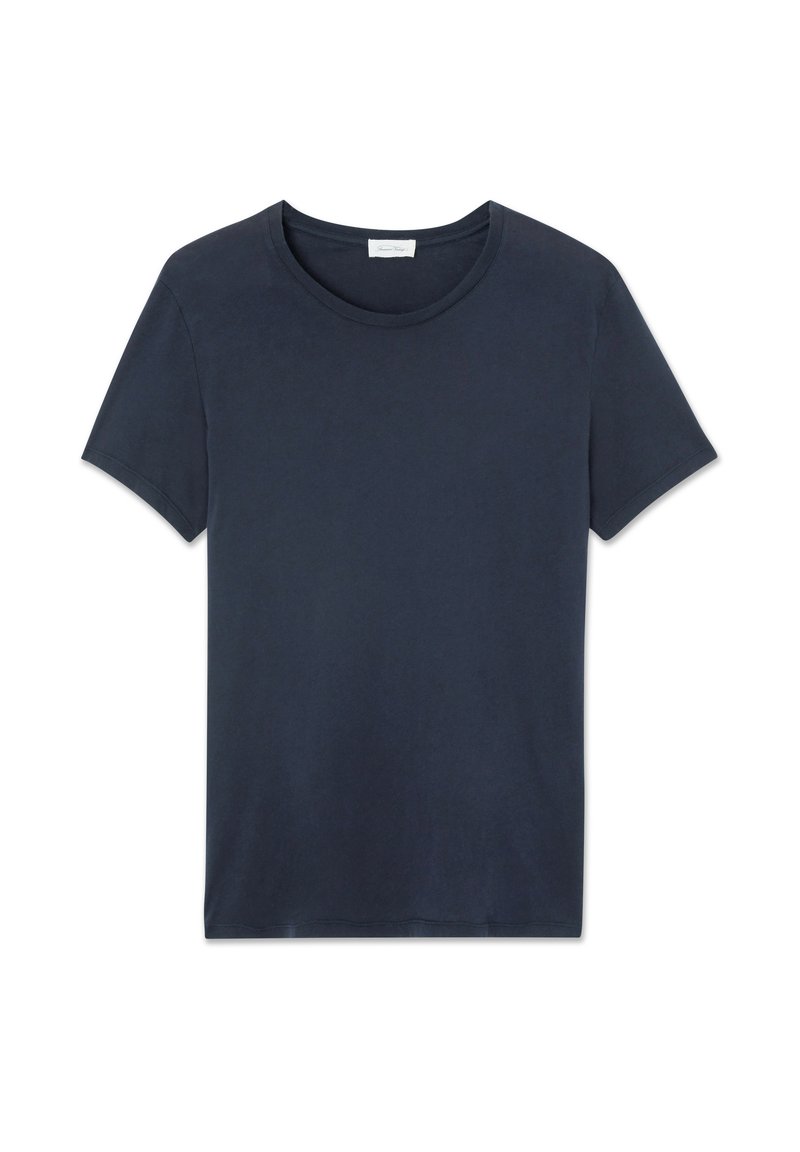 American Vintage DECATUR - T-shirt basic - caviar/blu-nero metallico ...