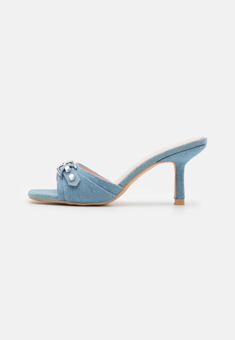 RAID KELISA - Heeled mules - blue/blue denim - Zalando.ie